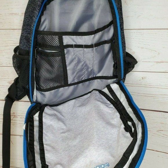 adidas | Storage & Organization | Adidas Black And Teal Blue Backpack ...